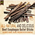 12" Beef Esophagus Gullet Sticks Dog Treats, 10 count - Walmart.com