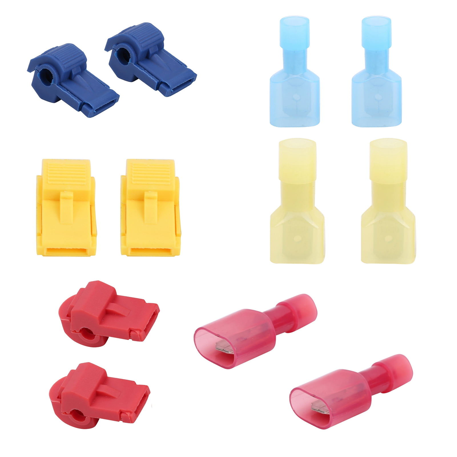 Kit de surtido de terminales, 120 pares de conectores de cables de ...