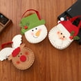 kiskick Xmas Candy Bag Increase Festive Atmosphere: Cute Round Bottom ...