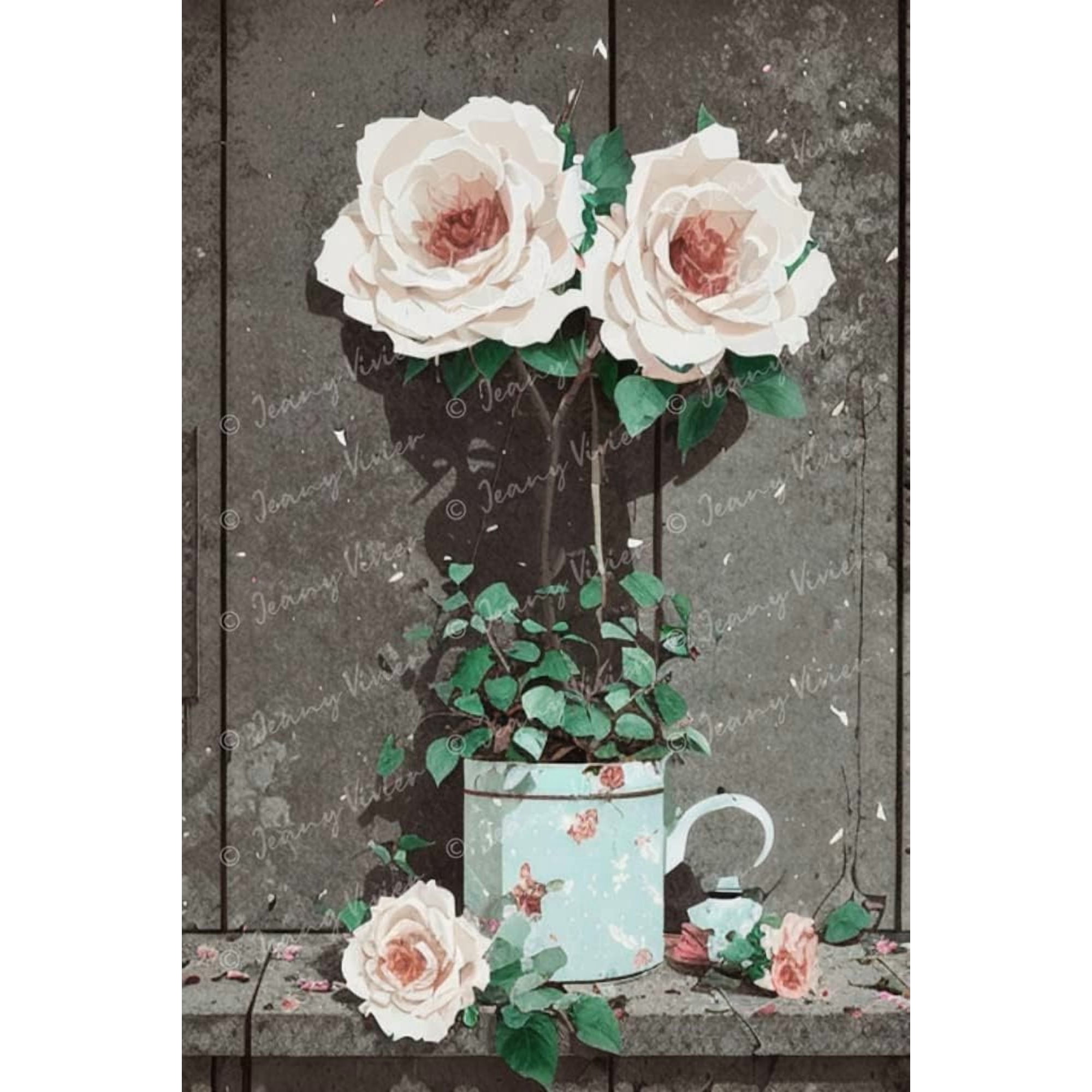Click here for Uejunbo Pink Rose Antique Vintage Tin Sign Flower... prices