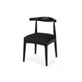 GDF Studio Mid-Century Modern 5-Piece Dining Set, 46.85" Round Table ...