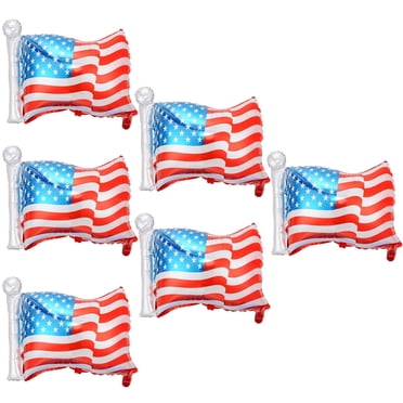 Mini Patriotic Self Inflating Balloons, 3ct - Walmart.com
