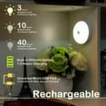 SRWEHG-Rechargeable Touch Light, DIY Stick Anywhere Led Night Light ...