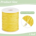 1 Roll 100 Yards Round Nylon Thread Chinese Knot Cord for Jewelry ...