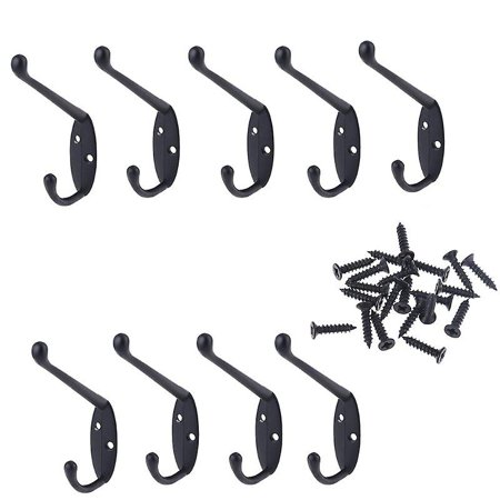 9 Pack Coat Hooks Wall Hooksheavy Duty Wall Mounted For Hat Hardware ...