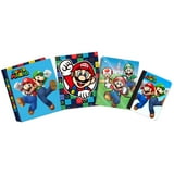 Super Mario Bros. Bundle: 3-Ring Binder (1 inch Round O-Rings ...