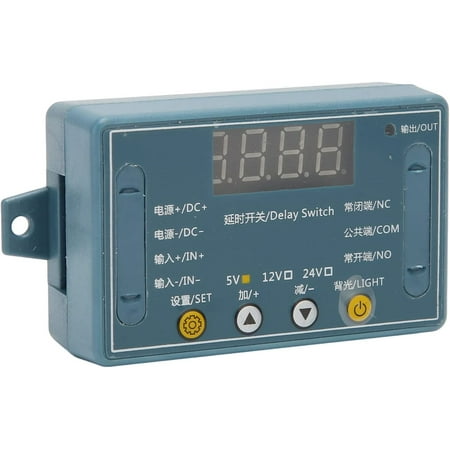DC 5V Time Delay Module, 0.01s-999min Digital Timer Delay Switch Module ...