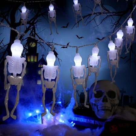 Halloween String Lights Halloween Decorations 8 Modes With Remote ...