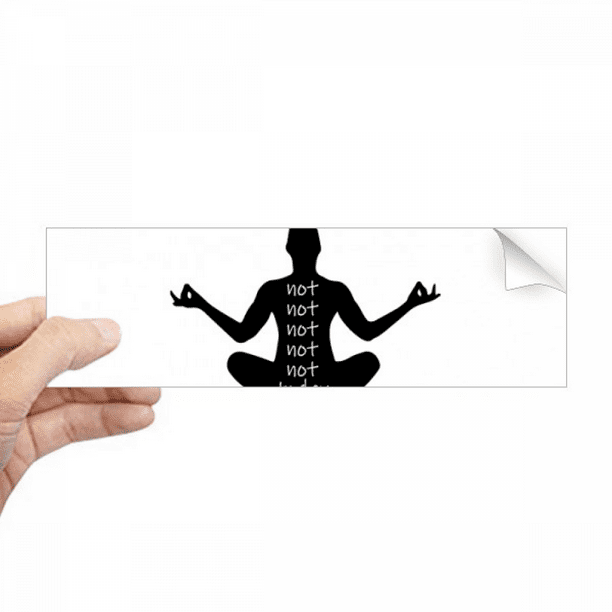 Leg Sign Refuse Rectangle Bumper Sticker Notebook Window Decal - Walmart.ca