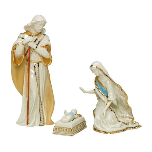 Lenox First Blessing Nativity The Holy Family, Set of 3 - Walmart.com ...