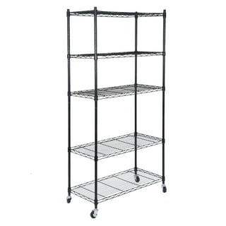 Zimtown 4-Shelf Adjustable Storage Shelves, Wire Shelving Unit for ...