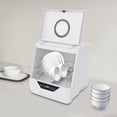 Tabletop Dishwasher, 110V, Countertop Dish Washer, Large Viewing Window ...