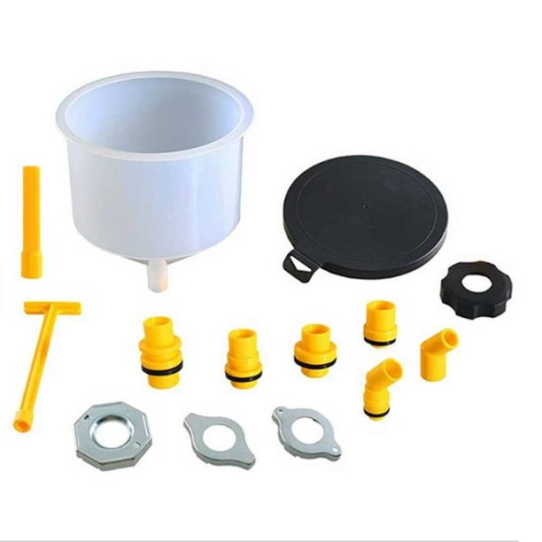 Guardoinrt 14 Pieces/Set Engine Radiator Coolant Filling Funnel Kit Car ...