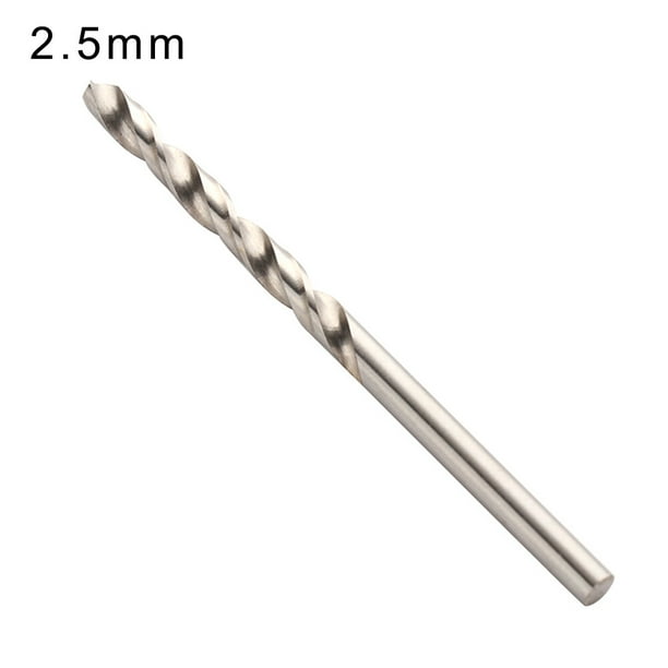2,5mm Twist Drill Bit Dureza de acero de alta velocidad Resistencia al ...