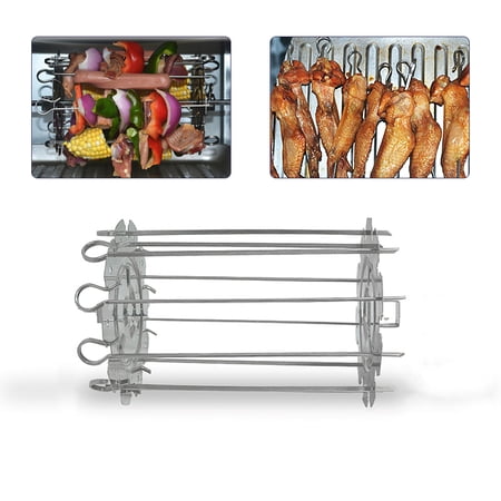 Barbecue Skewers Cage BBQ Stainless Steel Roaster Cage Grill Universal ...