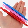UPGRATOR 40Pcs Spiral Hair Perm Rods Multi Color ABS Material Curlers ...
