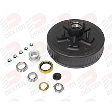 Dexter 5-Lug Hub/Spindle End Unit for Build Your Own Trailer Axle ...
