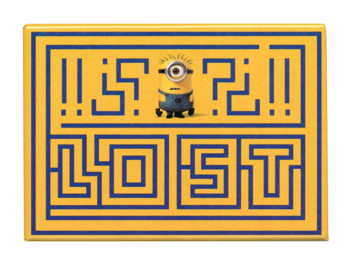 Despicable Me Minions Lost Minion Magnet - Walmart.com