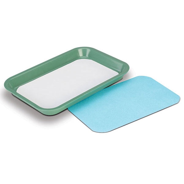 Plasdent PAP-F2 Mini Tray Paper Covers F 5" X 8" Blue 1000/Pk - Walmart.com