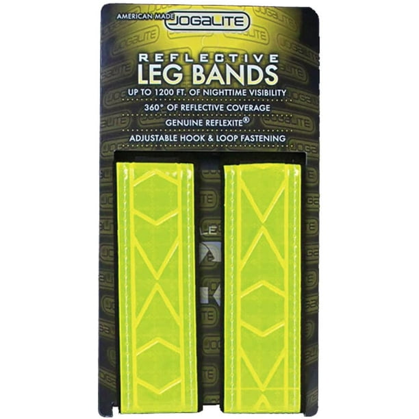 Jogalite Reflective Band - Made With Genuine Reflexite, By Jogalite (Pair of Two) - Walmart.com