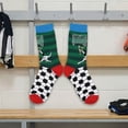 1 Pair High Knee Sport Sock Elastic Fit Ventilation Technology for ...