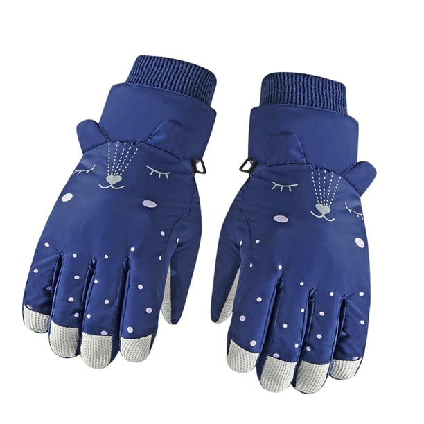 jovati Kids Gloves Winter Girls Winter Gloves For Kids Boys Girls Snow ...