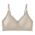 Agkizg T‑Shirt Bras for Women Push Up Solid Color Comfortable Seamless ...