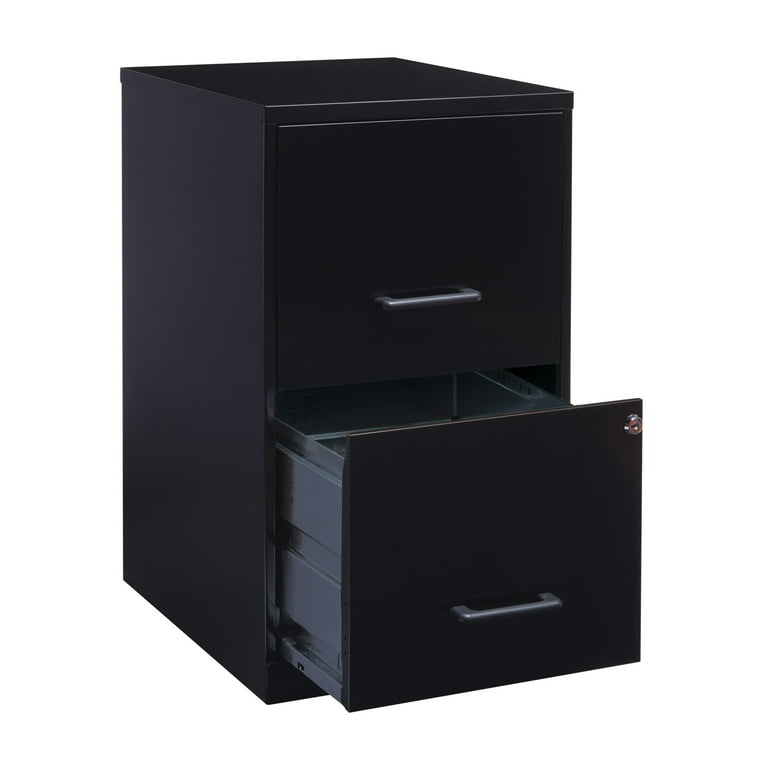 Metal 2 Drawer File Cabinet 2 Drawer Smart File | Space Solutions