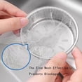 500Pcs Kitchen Sink Strainer Mesh Bag and Dispense Bagr Set Disposable ...