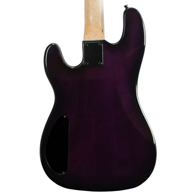 Purple Bass Guitar