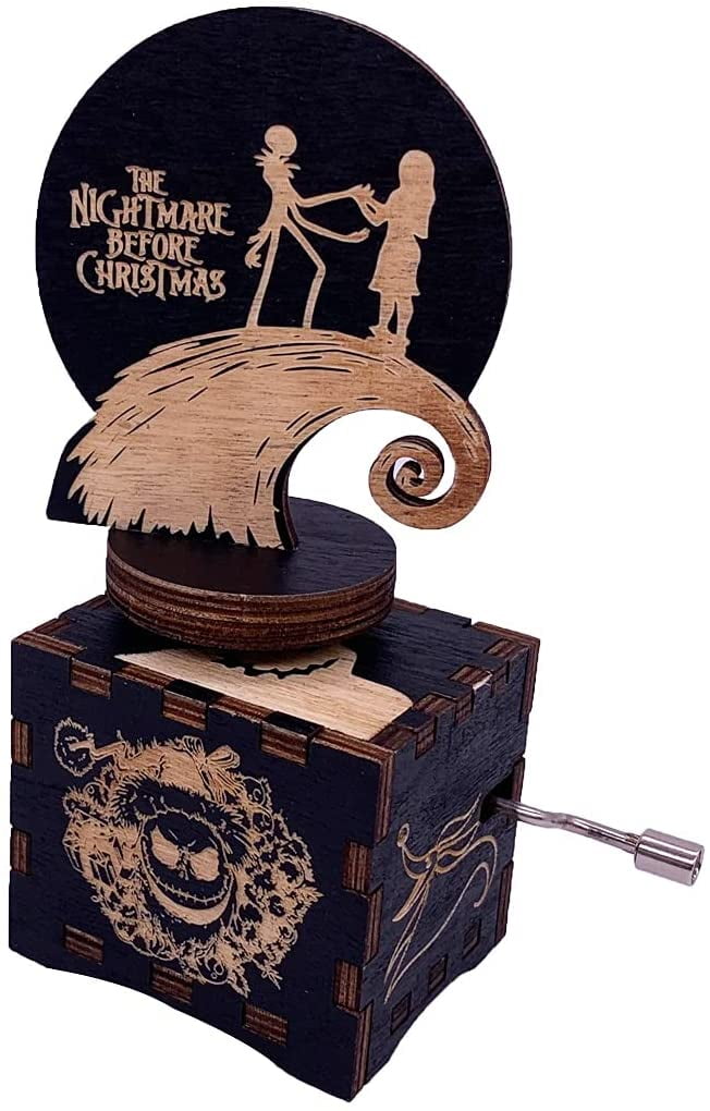 Youtang The Nightmare Before Christmas Music Box Hand Crank Rotating ...