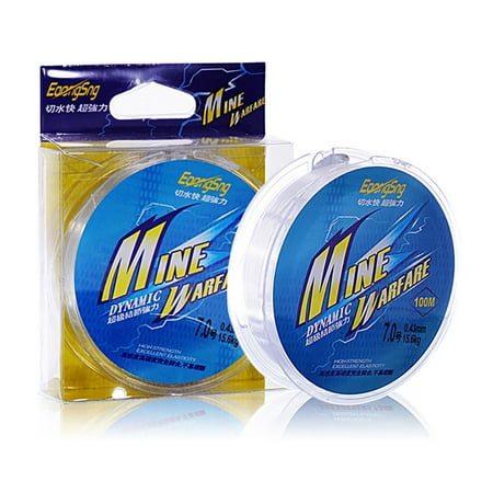 Ourlova Fish Line Fishing Wire 100M Nylon Thread Clear Fishing Wire ...
