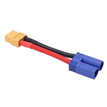 RC Connector, Soft Silicone Cable Bendable EC5 Male Connector For ...