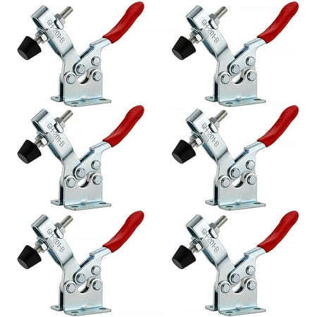 YDJKET 6 Pcs GH-201B Horizontal Toggle Clamp, Toggle Clamp, Quick ...