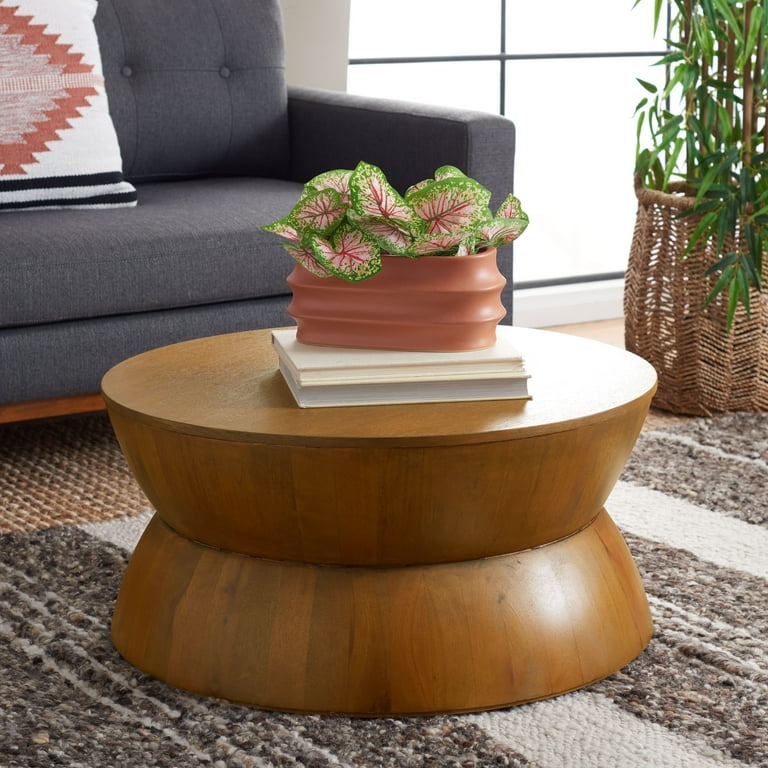 Safavieh Alecto Round Coffee Table Natural
