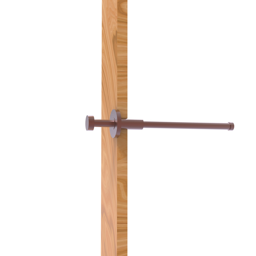 Modern Style Pullout Retractable Garment Rod in Antique Copper ...