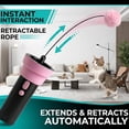 Automatic Cat Teaser Launcher, Fuzzy Ball Launchers Funny Cats ...