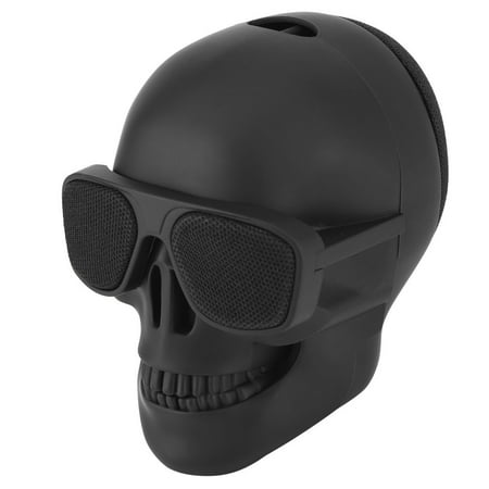 WALFRONT New Skull Head Speaker Portable Mini Wireless Bluetooth Stereo ...