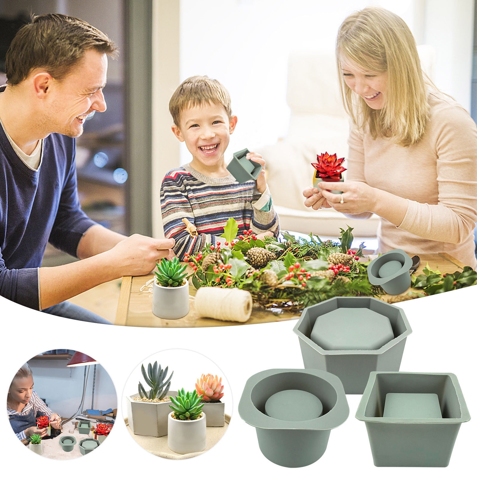Click here for Viflosae Savings Cement Flower Pot Glue Mould Diy... prices
