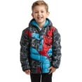Marvel Boys’ Avengers Spider-Man Reversible Jacket – Sherpa Fleece ...