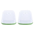 BIMZUC 2-Tier Plastic Kitchen Seed Sprouter Sprouting Tray Set with ...
