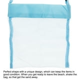 Uxcell Small Mesh Beach Bag Sea Shell Tote Bags with Carrying Straps ...