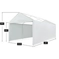King Canopy 10x20ft Carport Sidewall Kit, UV & Water Resistant ...