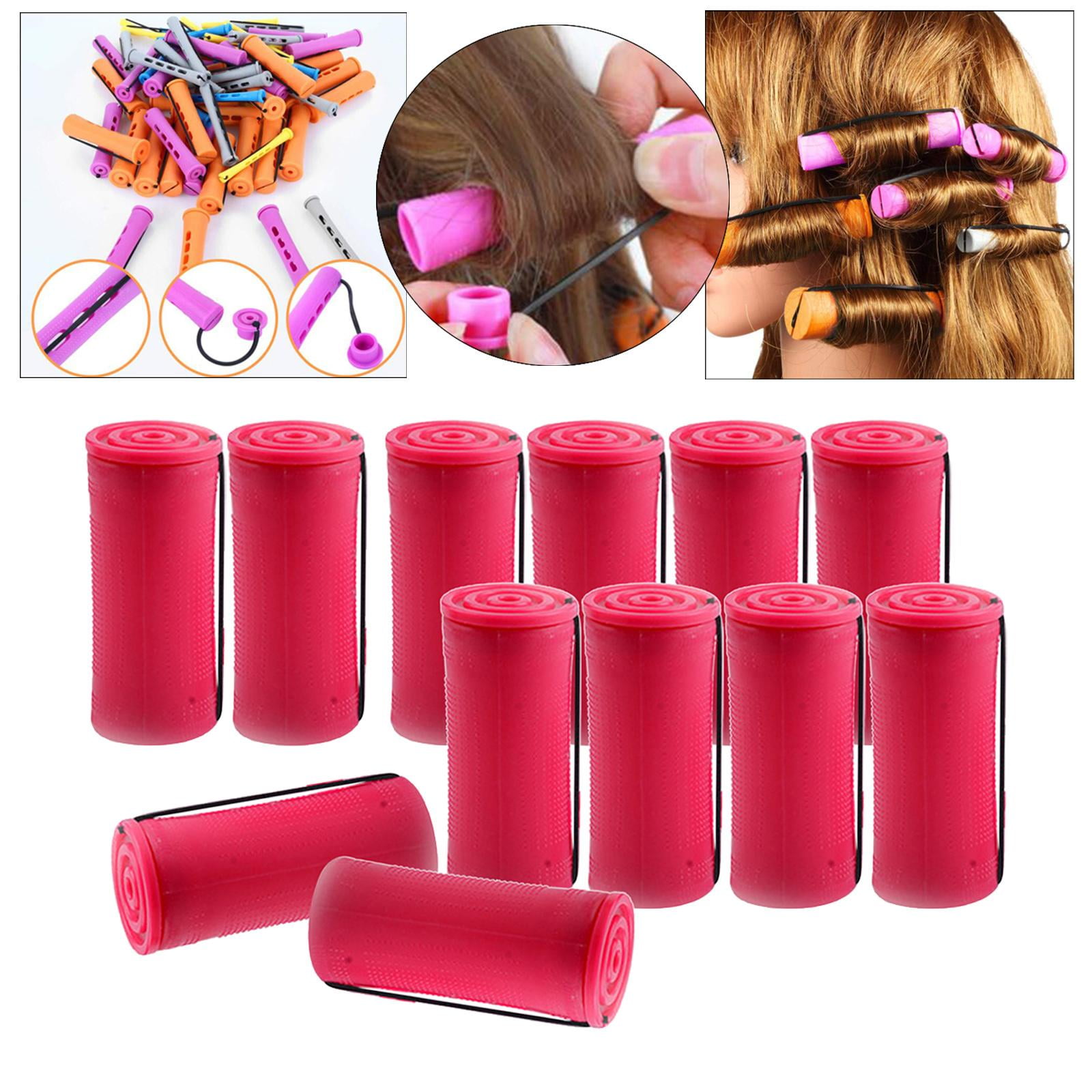 Cold Wave Perm Rods Curling Hair No Heat Small Medium Large Size Curly ...