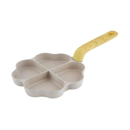 Nonstick Egg Frying Pan 4 Holes Mini Pancake Pan for Frying Baking ...