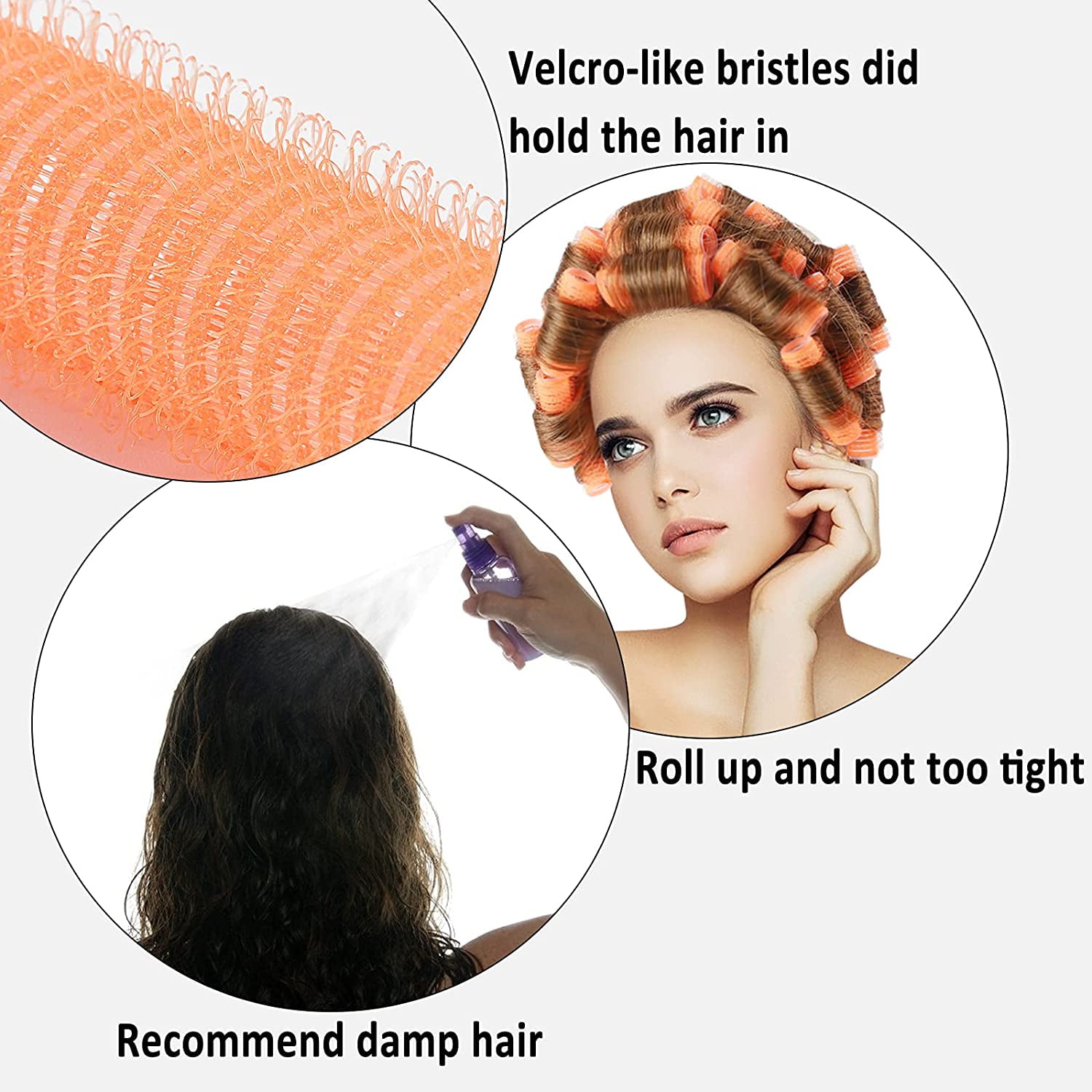 Velcro Hair Rollers Before And After