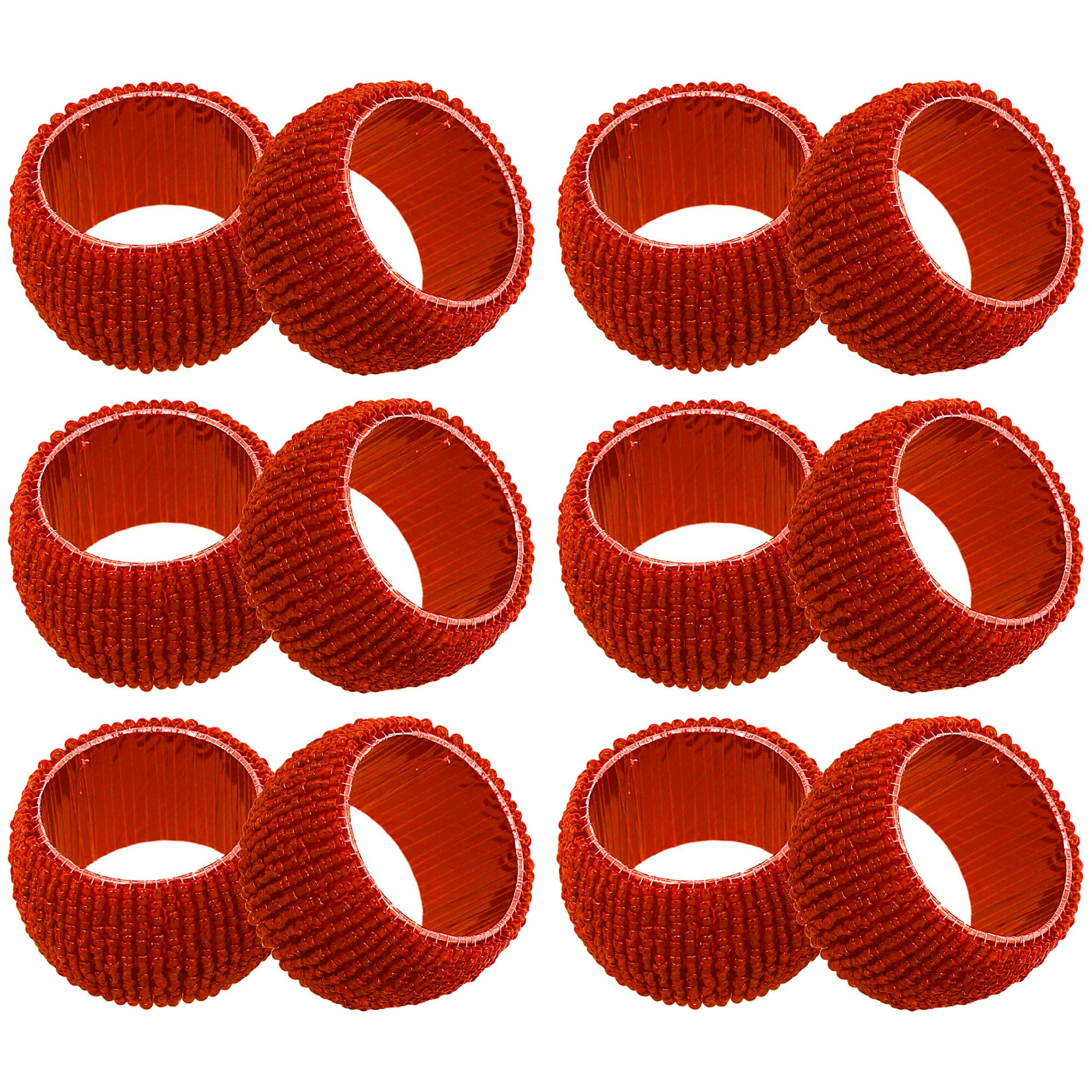 Click here for Skavij Napkin Rings Set Of 12 For Dinner Parties... prices