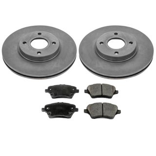 Brake Rotors Brake Pads for Ford Fiesta ST 14-19 With 4 Wheel Disc ...