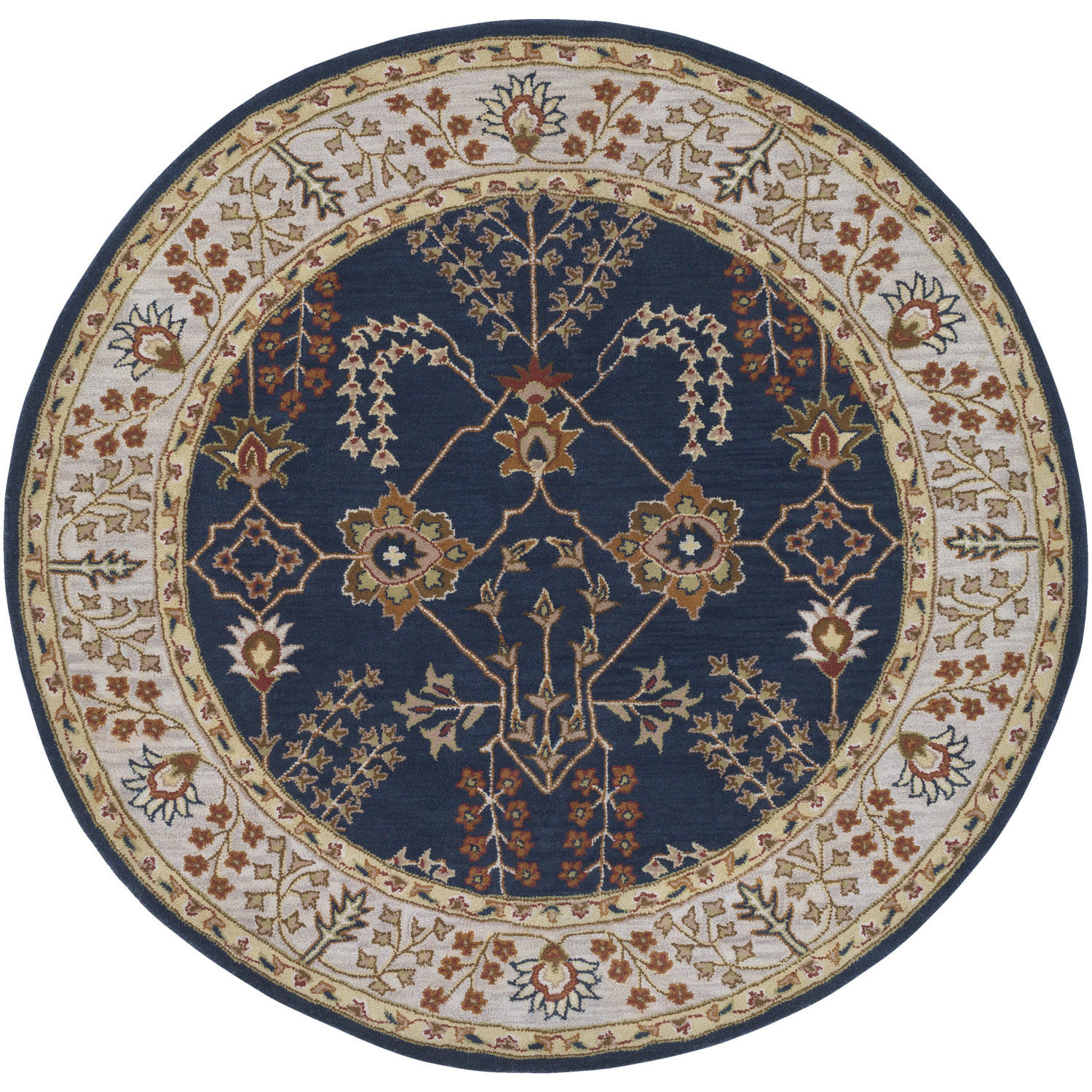Artistic Weavers Middleton Kelly 6' Round Area Rug - Walmart.com