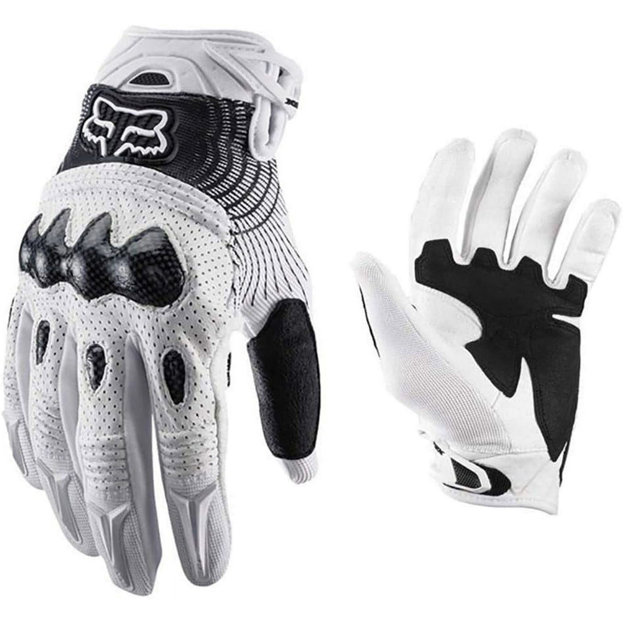 Click here for Hshdldf Mens Fox Bomber Leather Motorcycle Mtb Glo... prices